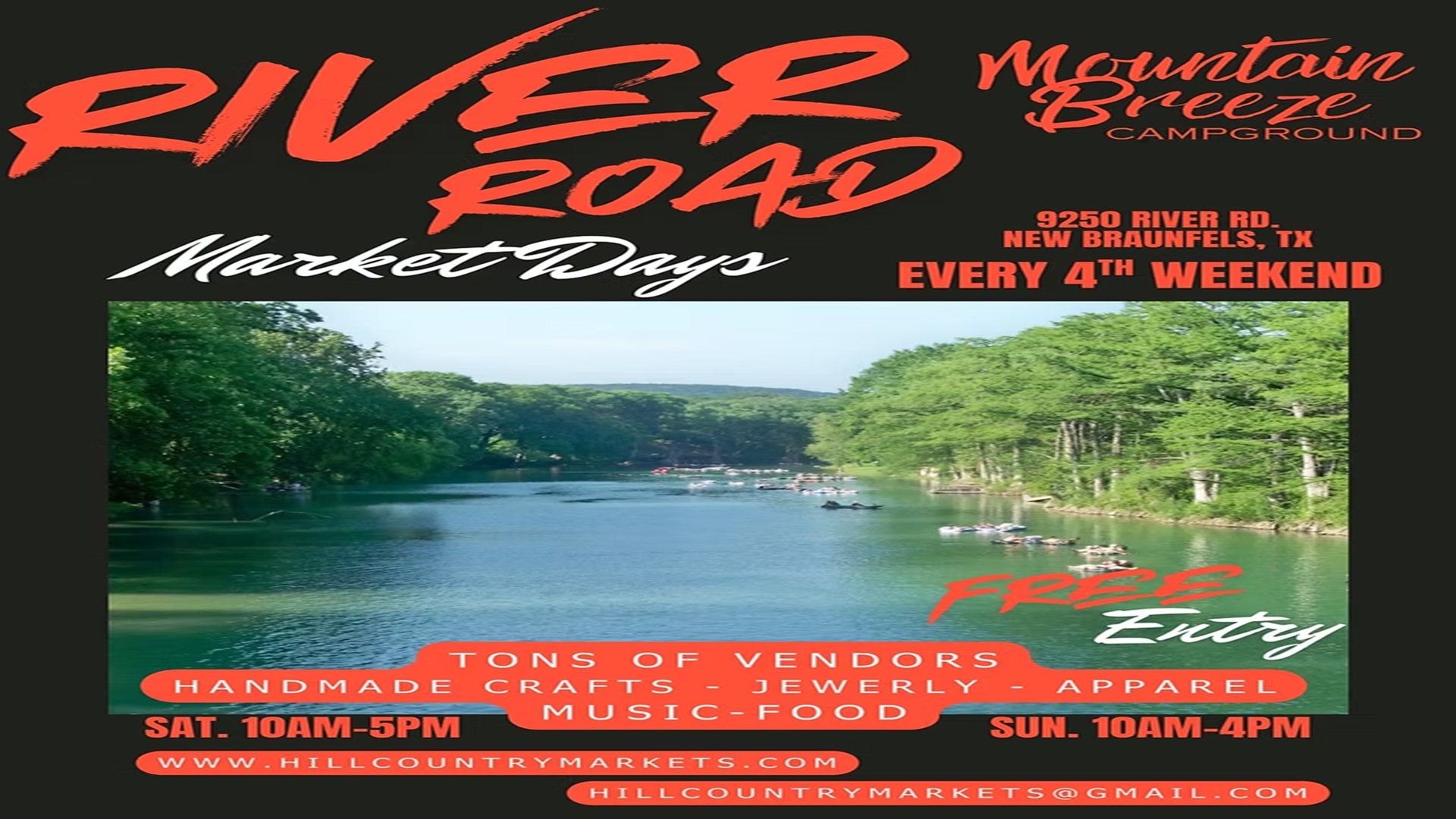 River Road Market Days at Mountain Breeze Camp - The New Braunfels Life