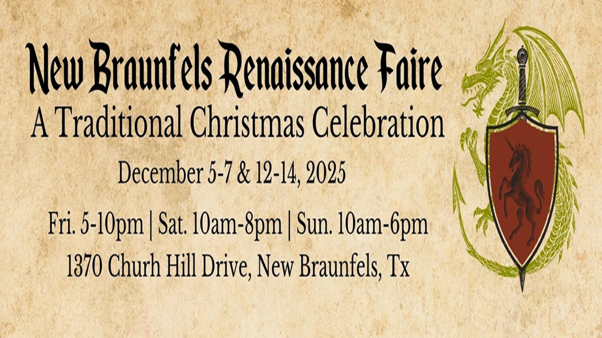 New Braunfels Renaissance Faire at Church Hill Drive - The New ...